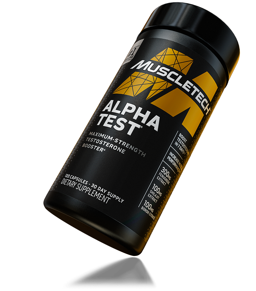 Muscletech Alpha Test Precursor Natural Testosterona 120 Capsulas - One ...